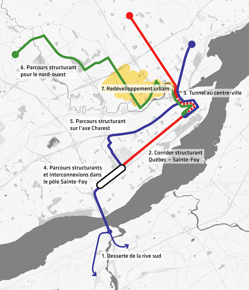 Consultation sur la mobilité durable et un réseau structurant de ...